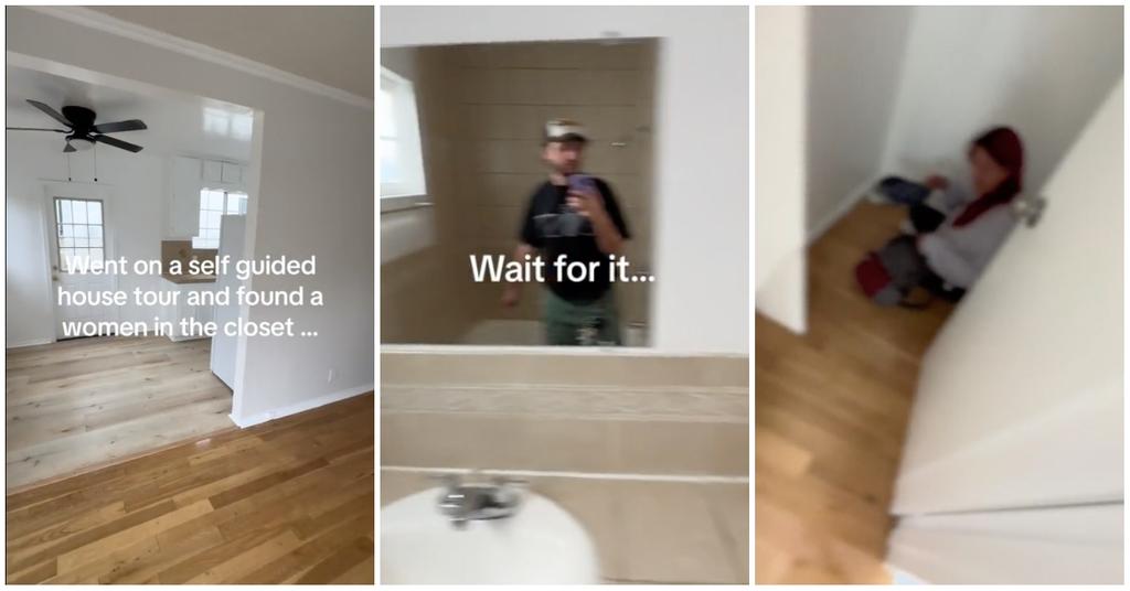 Man Discovers Woman Squatting in Closet During Home Tour