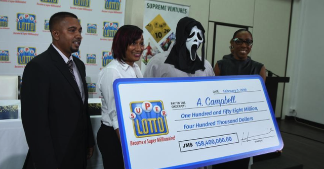 Lottery Winner Claims Prize In 'Scream' Mask To Hide His Identity