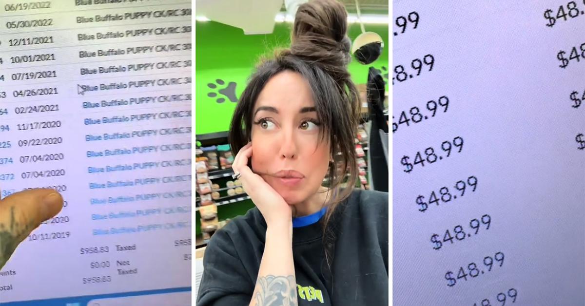 Pet Store Clerk Sees $22 Price Increase in Dog Food