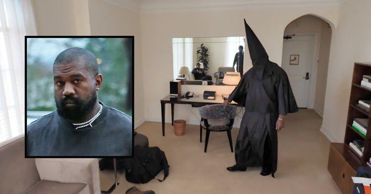 Why Kanye West Wore a Black KKK Outfit During Akademiks Interview