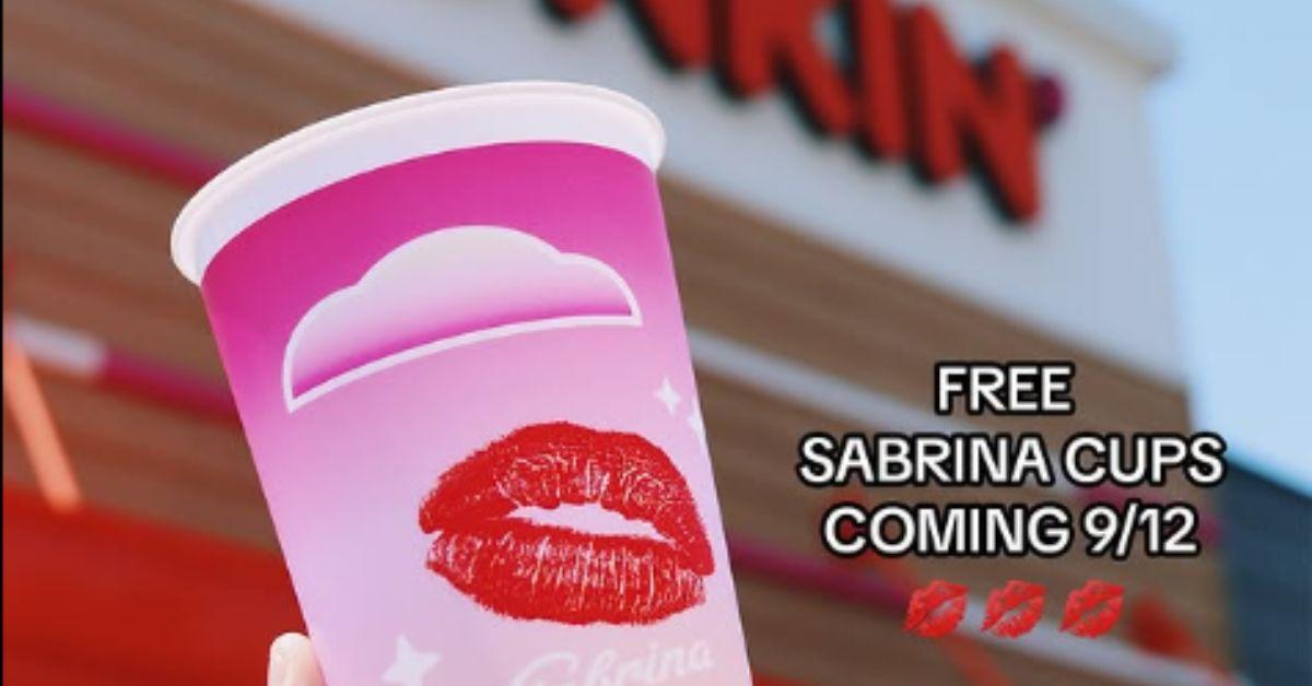 How to Get Sabrina Carpenter Dunkin' Cup