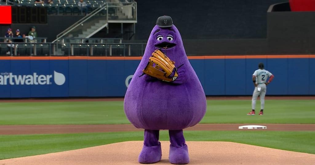 Why Are the Mets Fans Obsessed with Grimace?