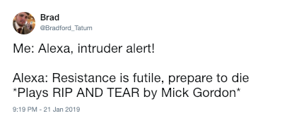 This Alexa Intruder Alert Is the Latest Meme to Make the Rounds