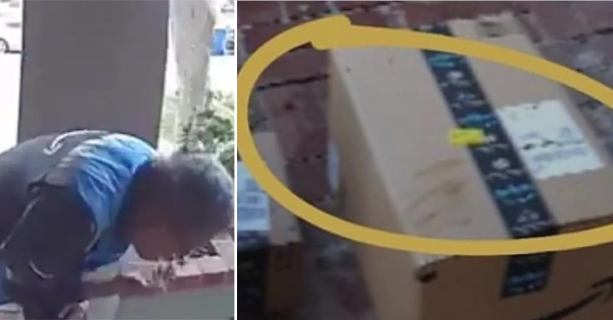 Amazon Delivery Driver Caught Spitting On Package Amid Coronavirus Pandemic