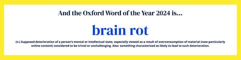 What's the Meaning Behind "Brain Rot"?