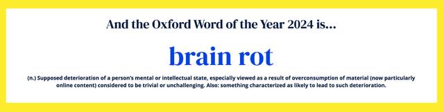 What's the Meaning Behind "Brain Rot"?