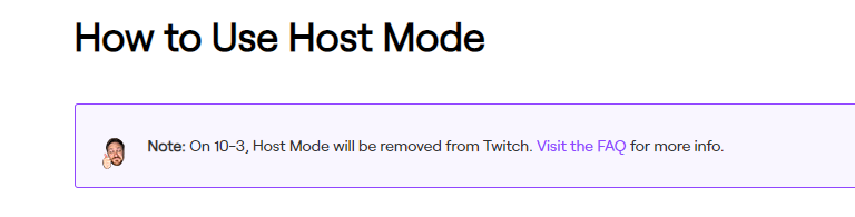 What Happened to Host Mode on Twitch? Why It Was Removed