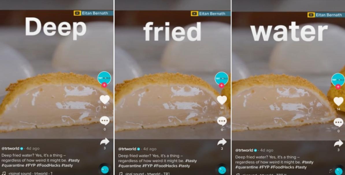 What Is TikTok's Deep-Fried Water Trend and Do People Eat It?