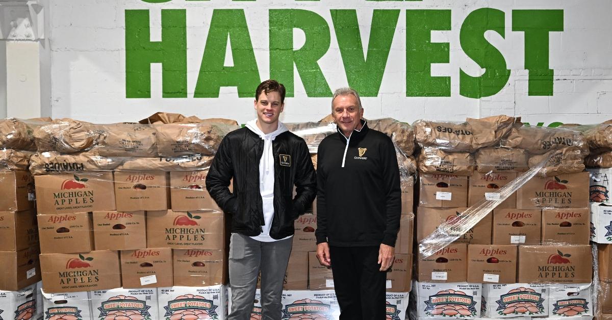 Joe Burrow’s Partnership With Guinness Helps Communities