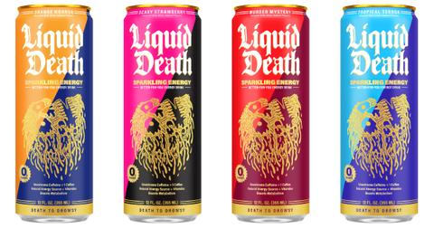 We Tried Liquid Death’s New Sparkling Energy Drinks