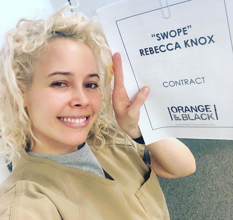 What's Next for Rebecca Knox Aka Tina Swope After 'OITNB' (EXCLUSIVE)