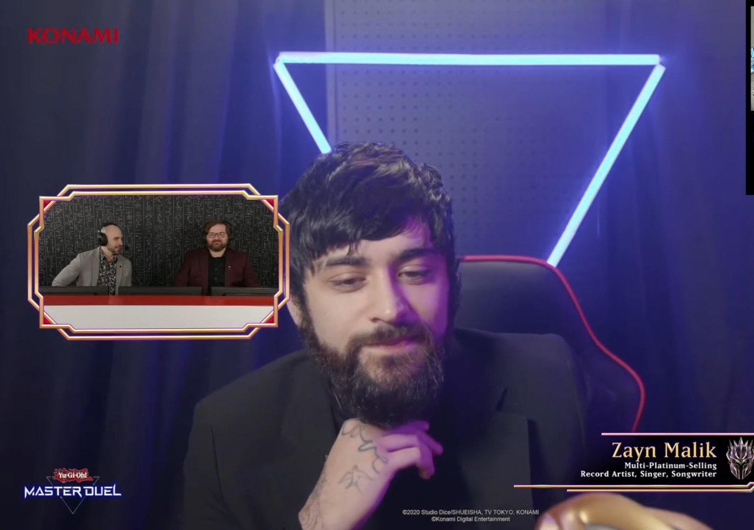 Zayn Malik Shows His Love for Yu-Gi-Oh in Master Duel Event