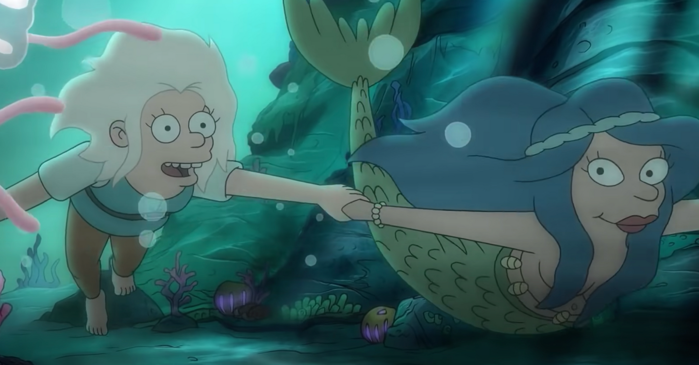 'Disenchantment's Mora the Mermaid Is Voiced by This Familiar Actor