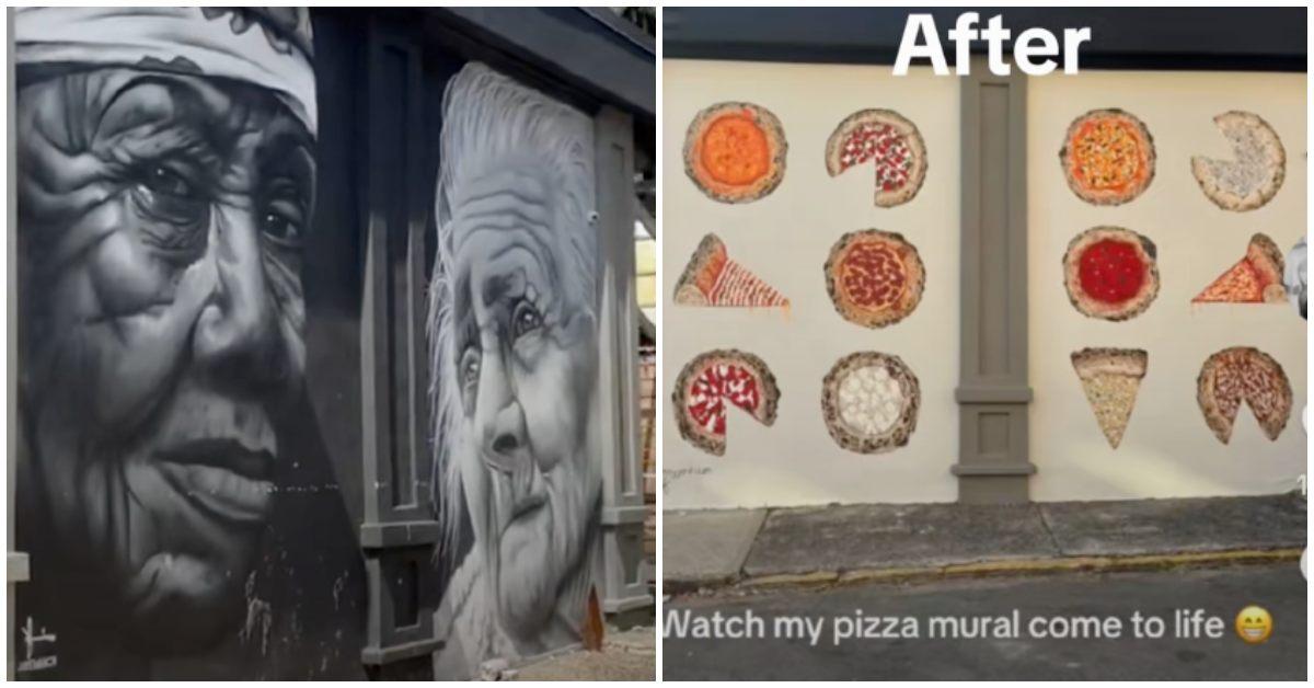 Everyone Is Talking About This Pizza Mural on TikTok — Here's Why