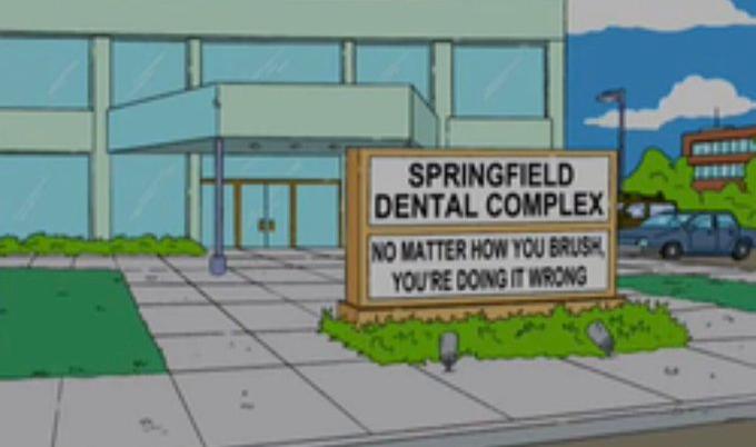 20 of the Best Signs That Appeared in 'The Simpsons'