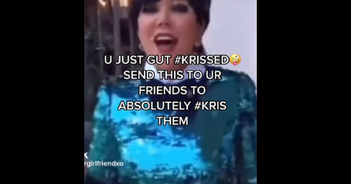 What Does "Krissed" Mean on TikTok? It's a Viral Meme