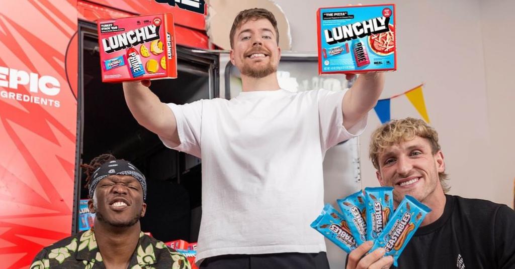 Logan Paul Promotes Lunchly While Nina Agdal Is in Labor