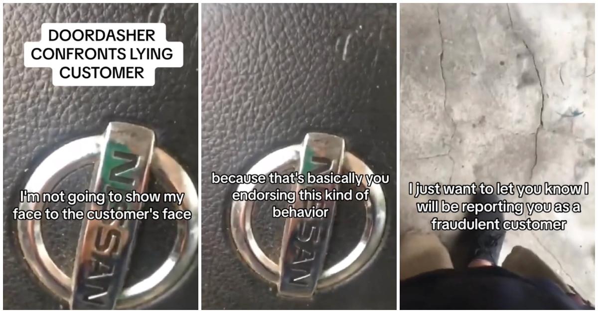 DoorDasher Confronts Customer in Viral Post