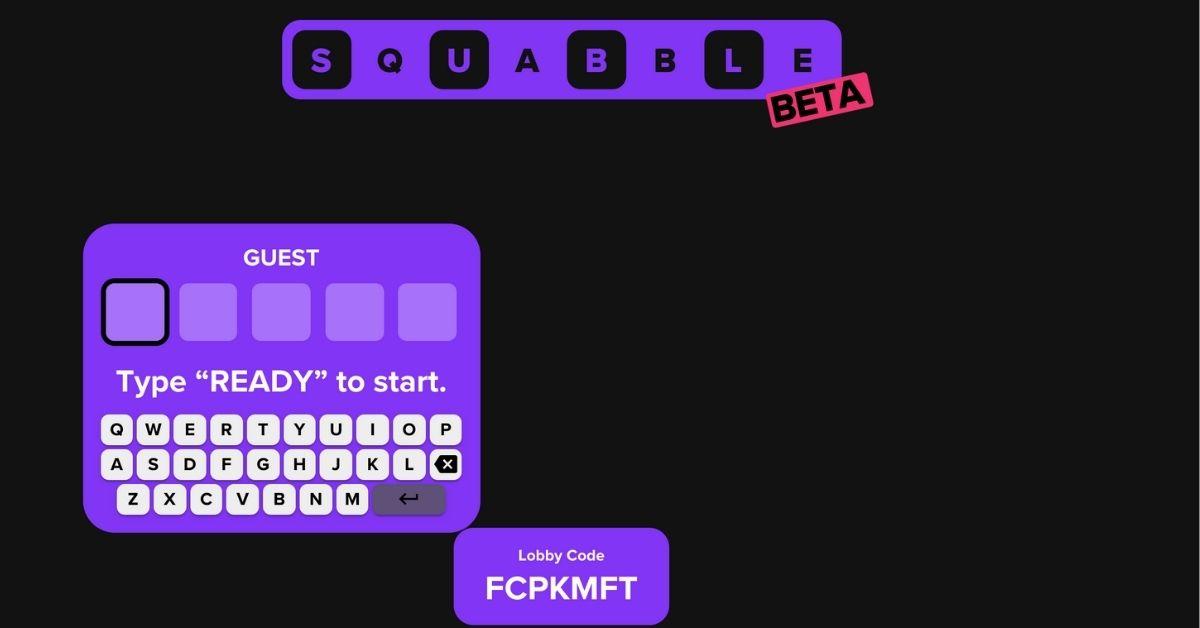 How to Play Squabble, the Multiplayer Word-Guessing Game