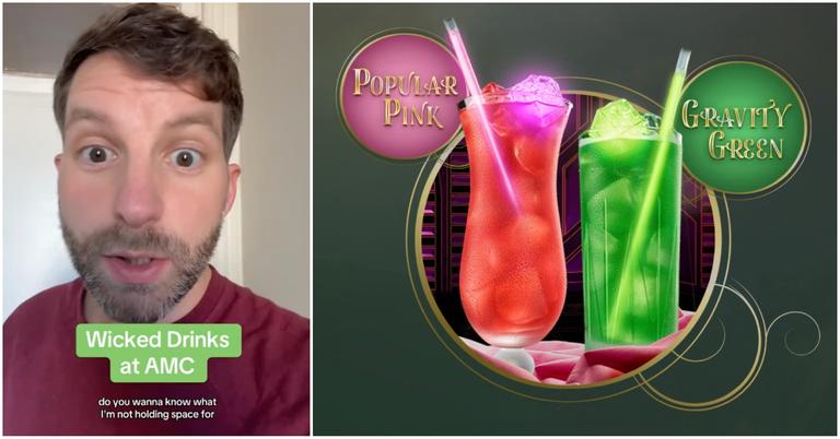 Fans Complain About AMC 'Wicked' Drinks With Light Up Ice Cubes