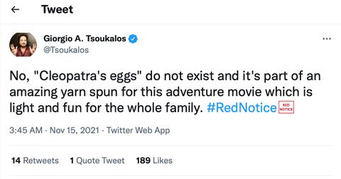 'Red Notice' Cleopatra Eggs: Are the Priceless Treasures Real?
