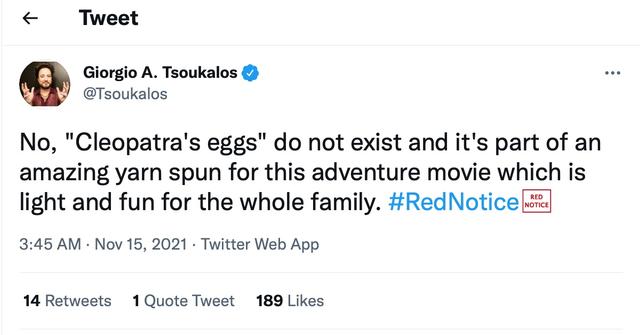 'Red Notice' Cleopatra Eggs: Are the Priceless Treasures Real?