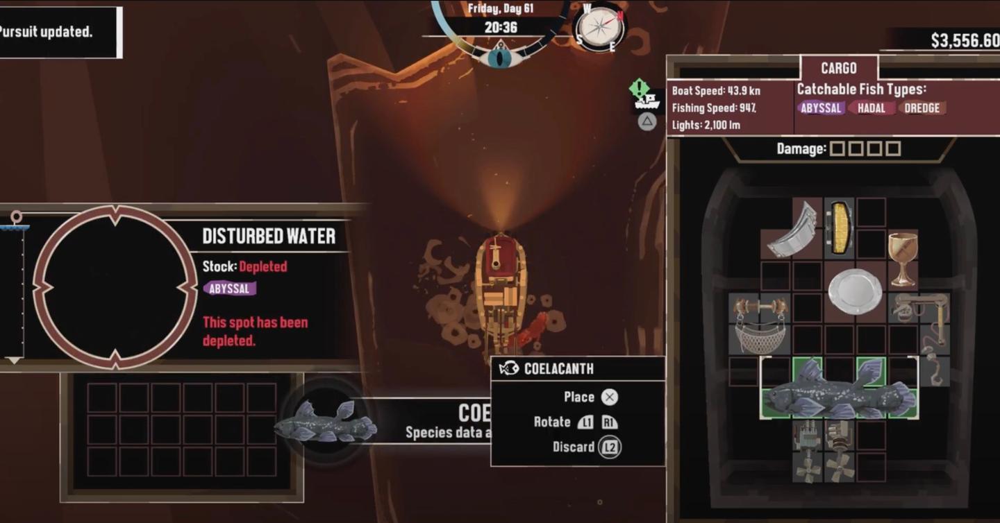 'Dredge' Coelacanth Location Explained