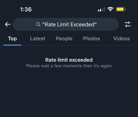 What Does "Rate Limit Exceeded" Mean on Twitter?
