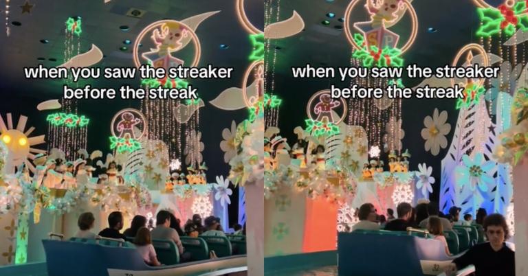 Disneyland's Small World Ride Halted Due to a Streaker