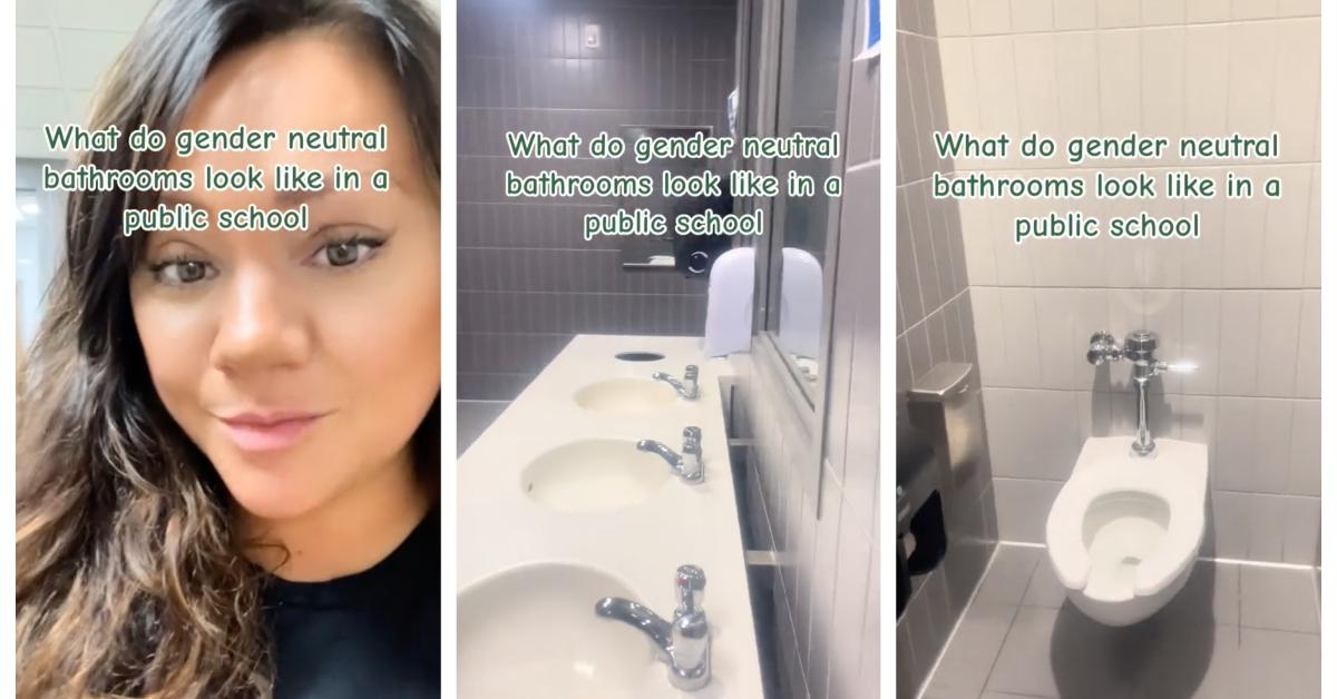 Teacher Says Gender-Neutral Bathrooms Are Cleaner and Better