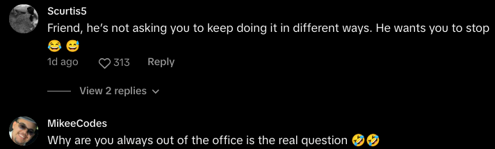 Worker Shocked Boss Doesn’t Like Her “Unprofessional” OOO Emails