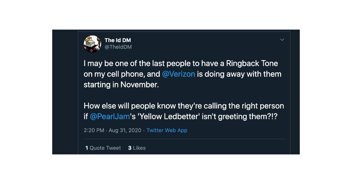 Why Is Verizon Discontinuing Ringback Tones? They'll Be Missed