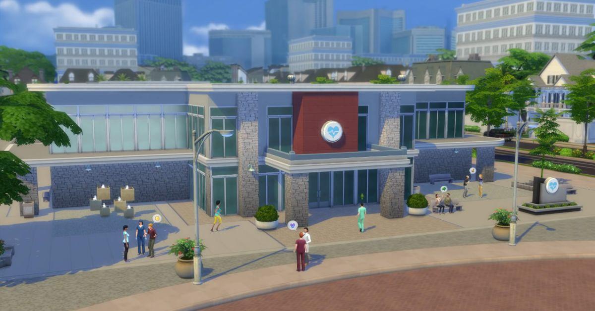 Here's How to Go to the Hospital in The Sims 4