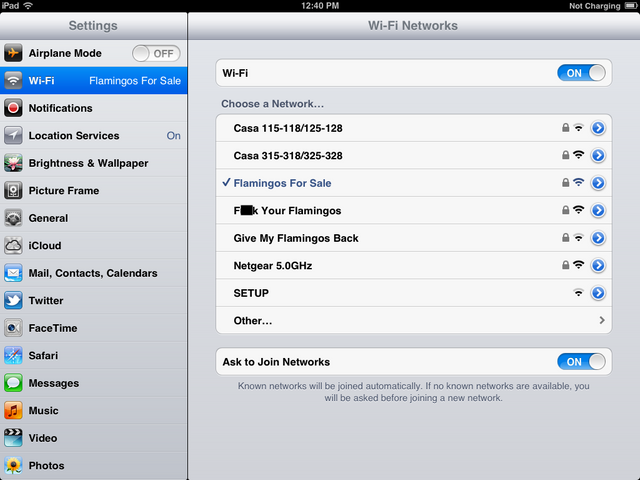 29 Wi-Fi Network Names that Deserve to Be Admired