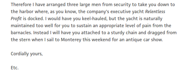 Man Quits Healthcare Job to Become a Pirate in Epic Resignaiton Letter