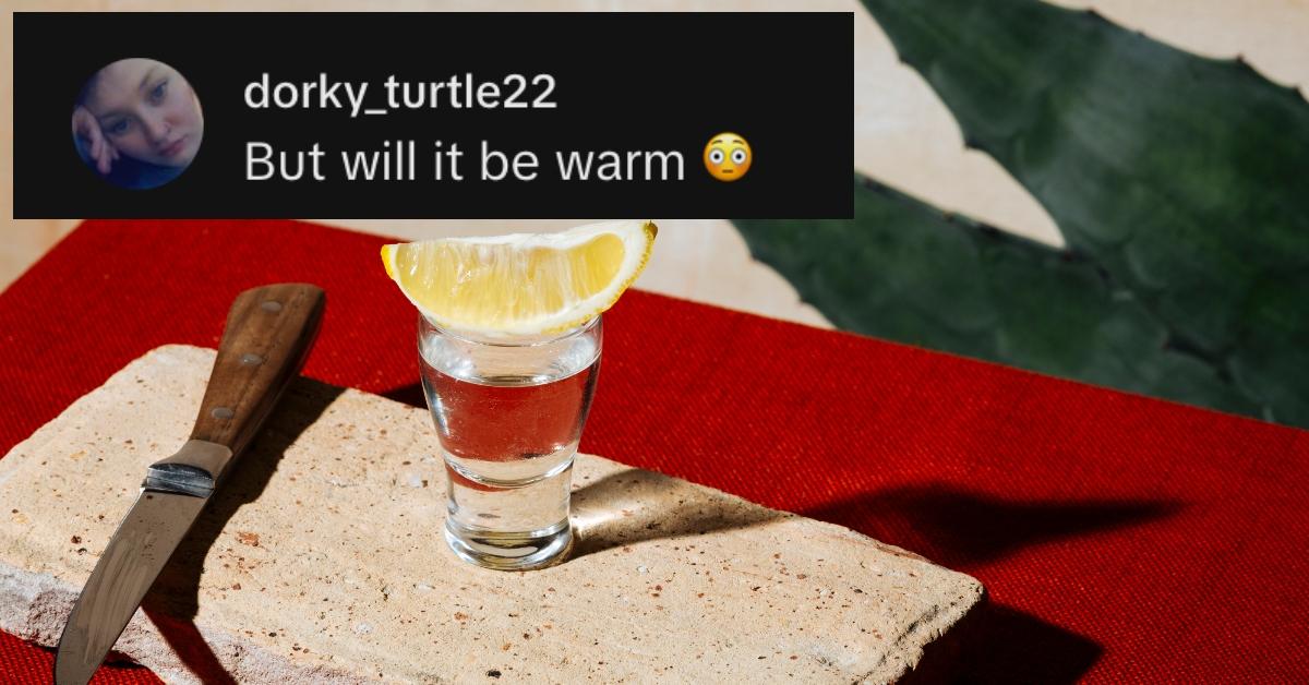 Woman Uses Hidden Flask Disguised as Breast Implant at Event