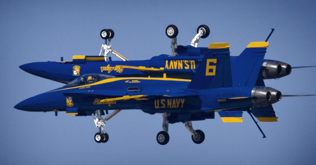 Why Does One Blue Angel Fly out of Formation During Flyovers?