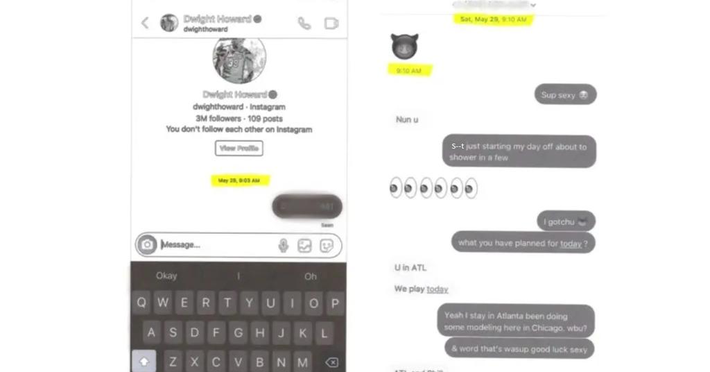 Dwight Howard's Leaked Messages to Stephen Harper Revealed