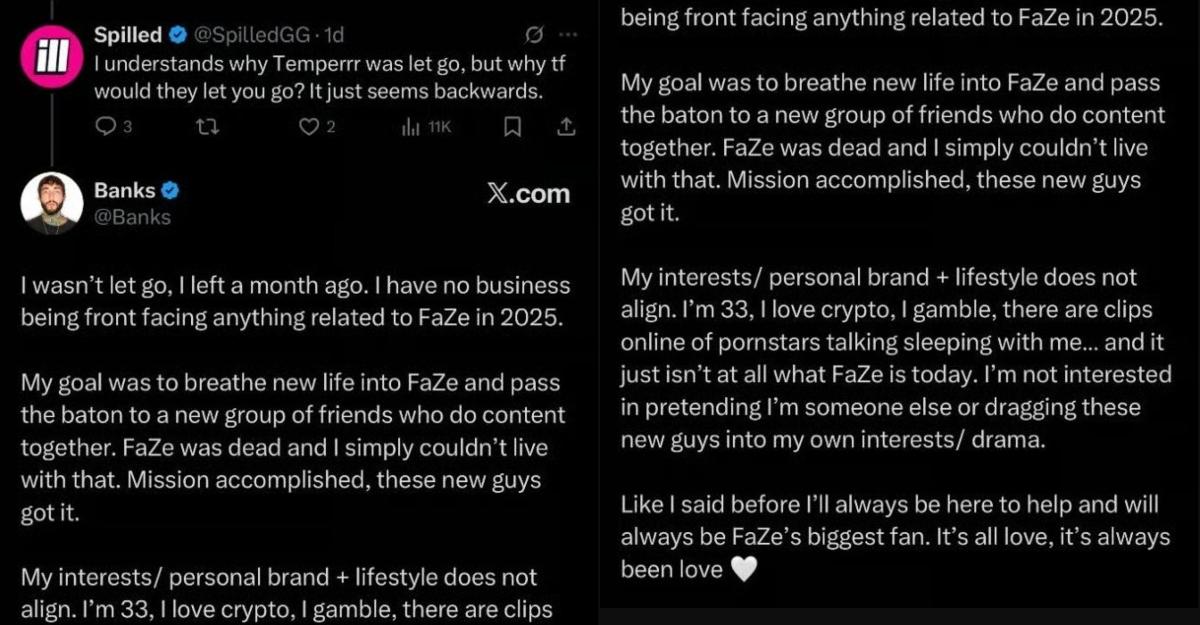 Why Did FaZe Banks Leave FaZe?
