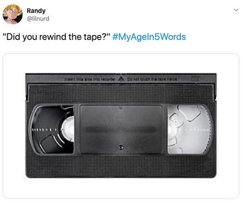 "My Age in 5 Words" Hashtag Gets the Internet Feeling Nostalgic and Old
