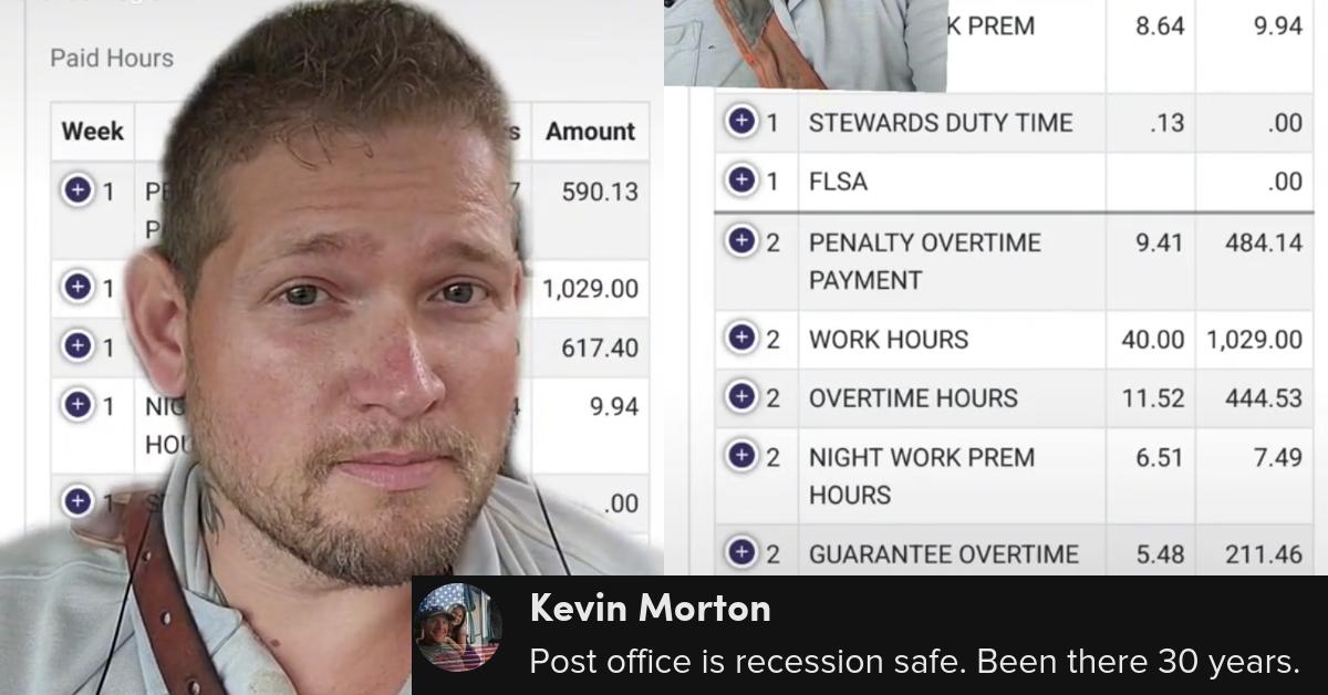 USPS Worker Claims He Makes $2,200 a Week in Viral TikTok