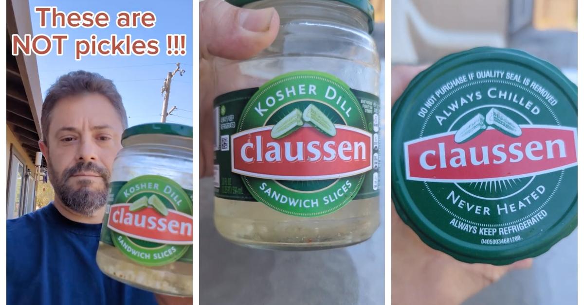 TikToker Confused That Claussen Doesn't Say "Pickles" on Jar