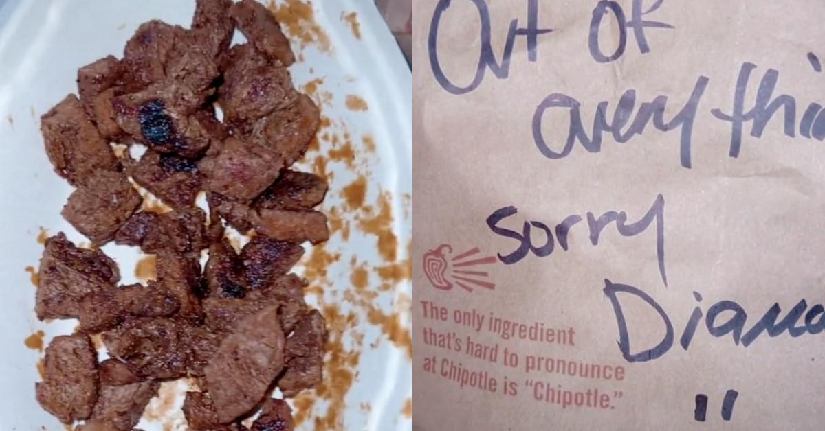 Chipotle Charges Customer $50 for Steak in Viral TikTok