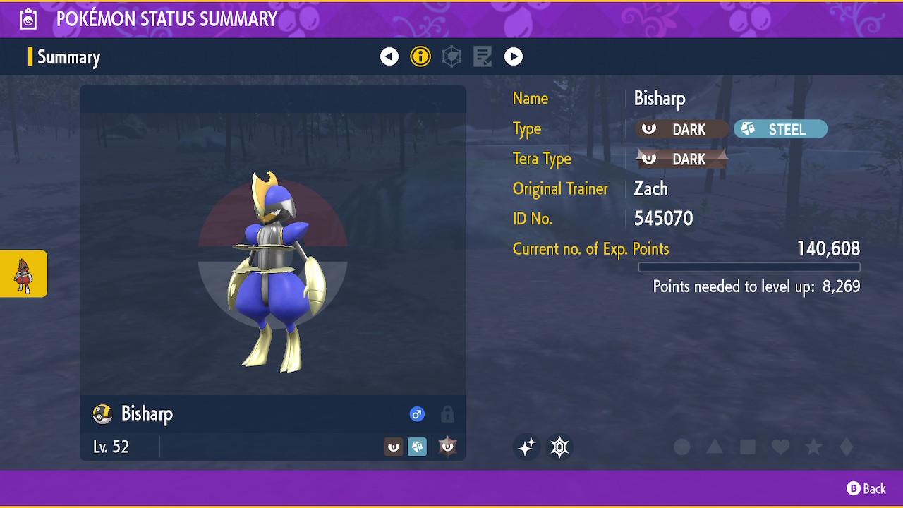 How to Evolve Bisharp in 'Pokémon Scarlet' and 'Violet'