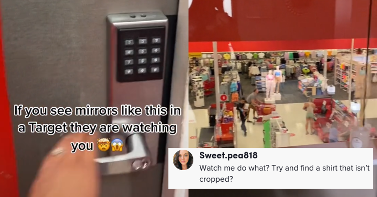 Target Employee Shows Two-Way Mirror "Spy" Room In Viral TikTok