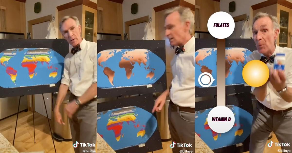 Bill Nye Dubunks the Idea of Biological Races in One Viral TikTok Video