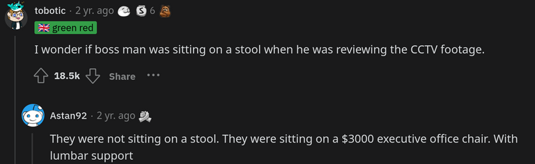 Boss Scolds Employee for Sitting Down at Work