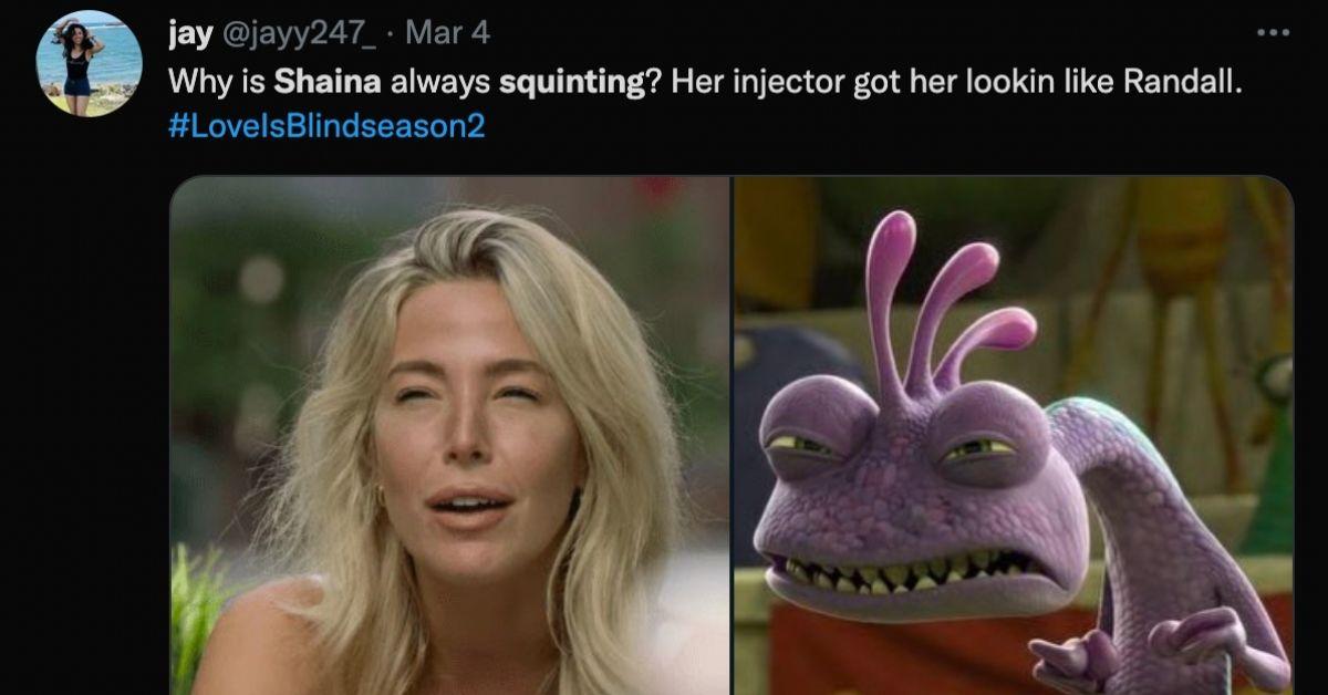 Shaina Squinting on 'Love is Blind' Has Led to Some Hilarious Memes