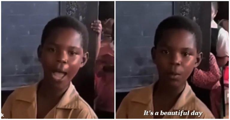 Meet the TikTok Kid That Sings "It's a Beautiful Day"
