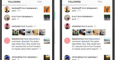 What Happened to Instagram's Following Tab? Adios, IG Stalking
